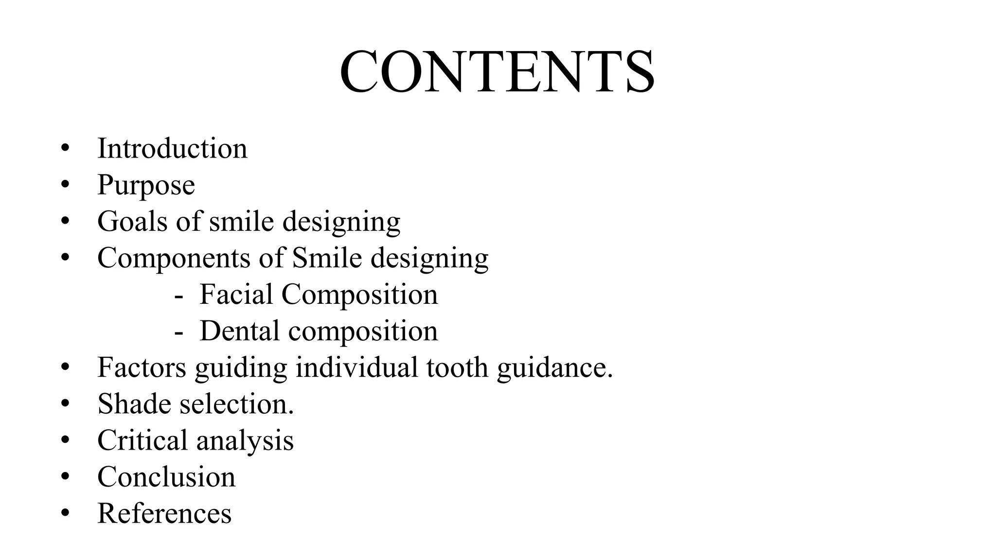 Principles of smile design | PPTX