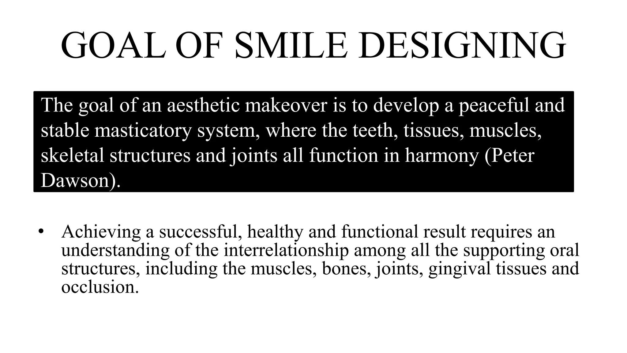 Principles of smile design | PPTX