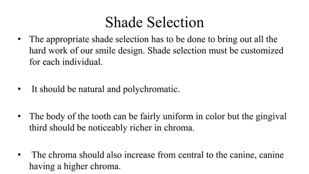 Principles of smile design | PPTX | Dental Health | Diseases and Conditions