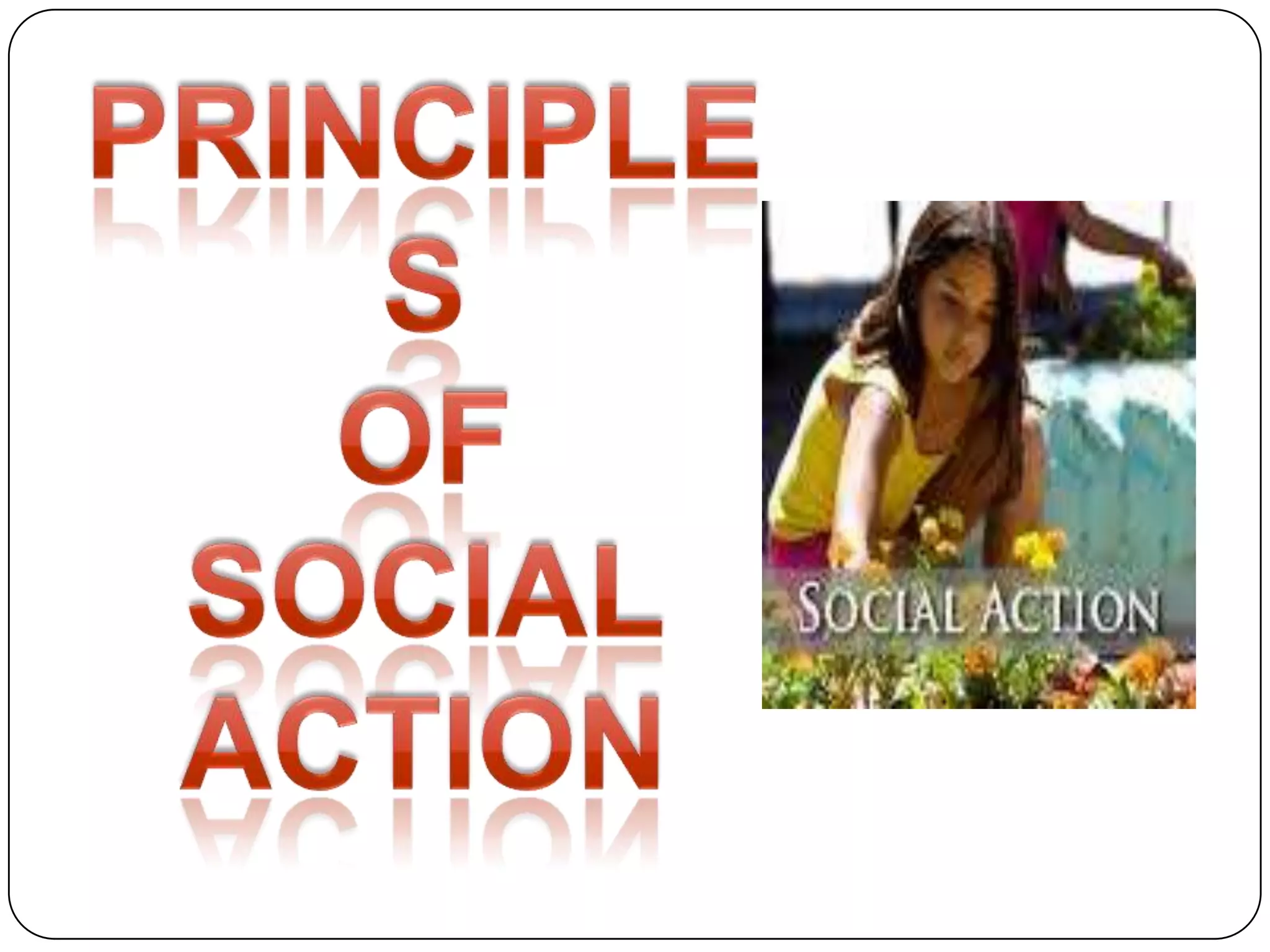 Principles of social action | PPTX