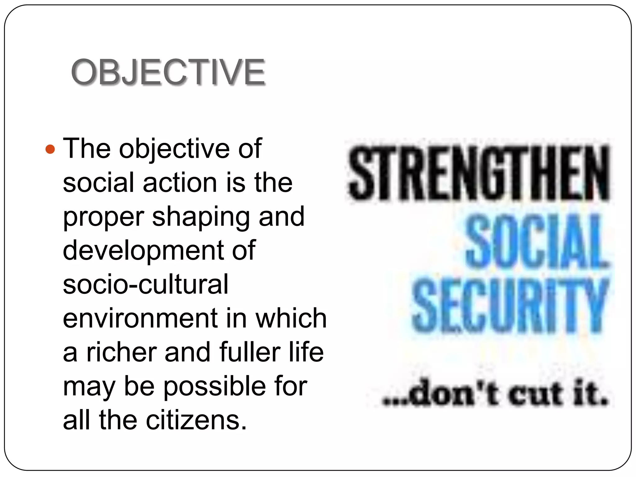 Principles of social action | PPTX