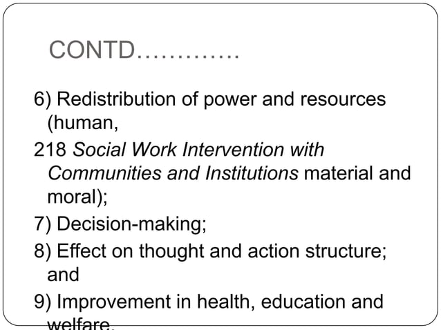 Principles of social action | PPTX