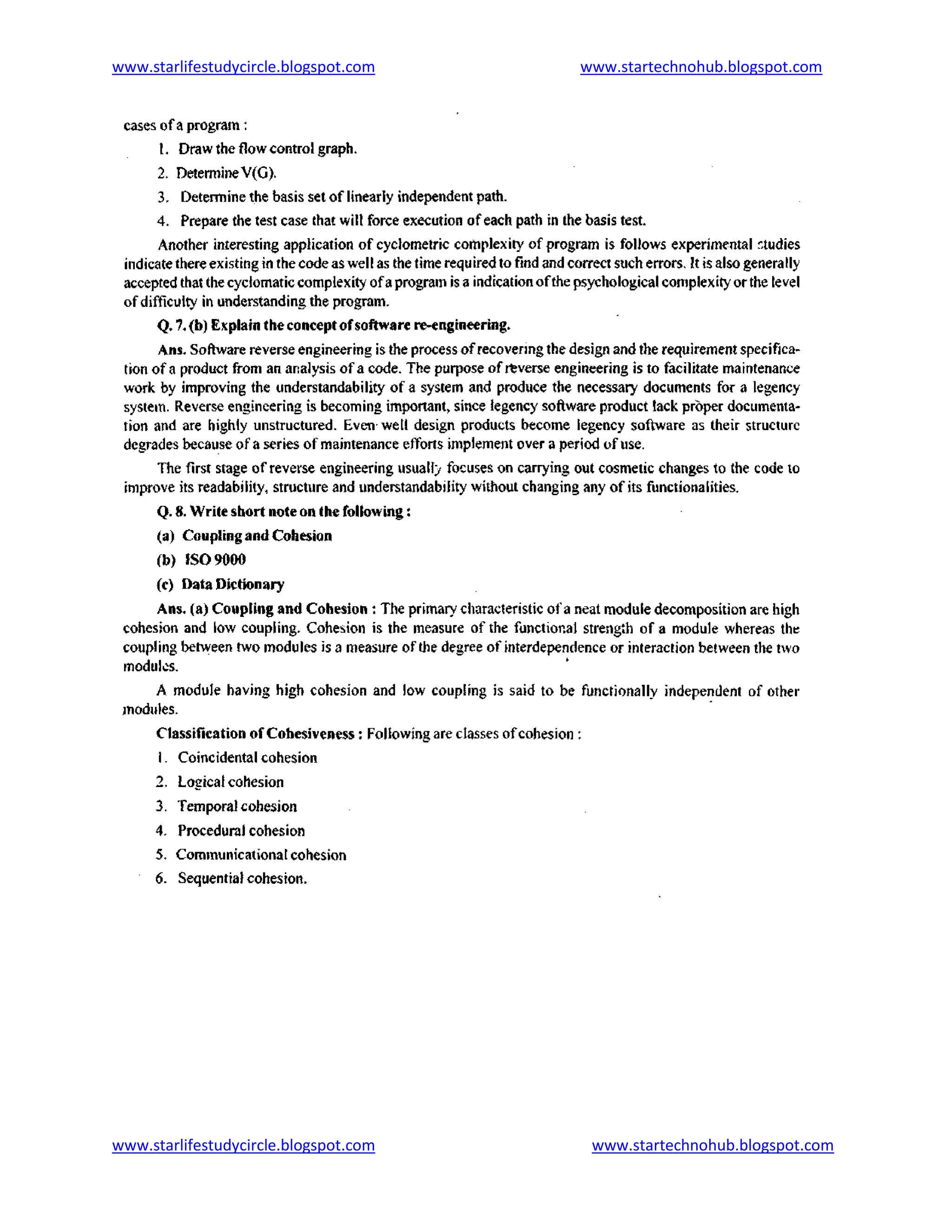 Principles of software engineering | PDF