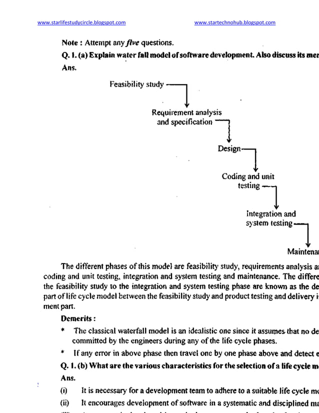Principles of software engineering | PDF