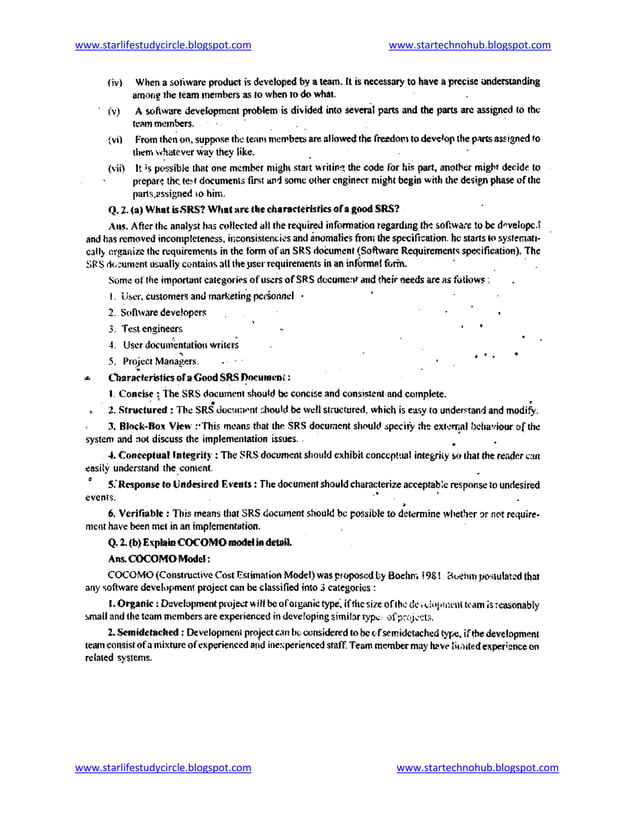 Principles of software engineering | PDF