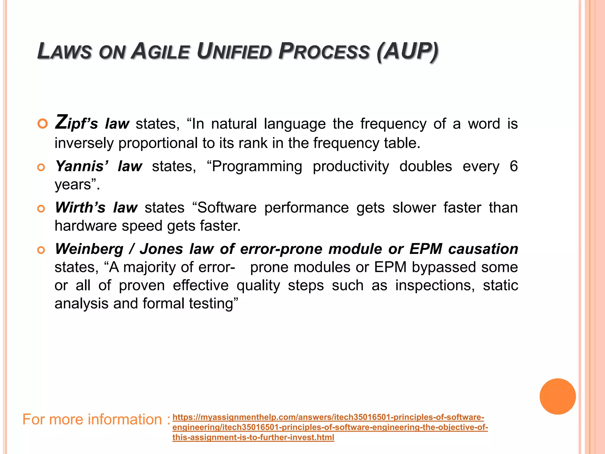 Principles of Software Engineering @MyAssignmenthelp.com