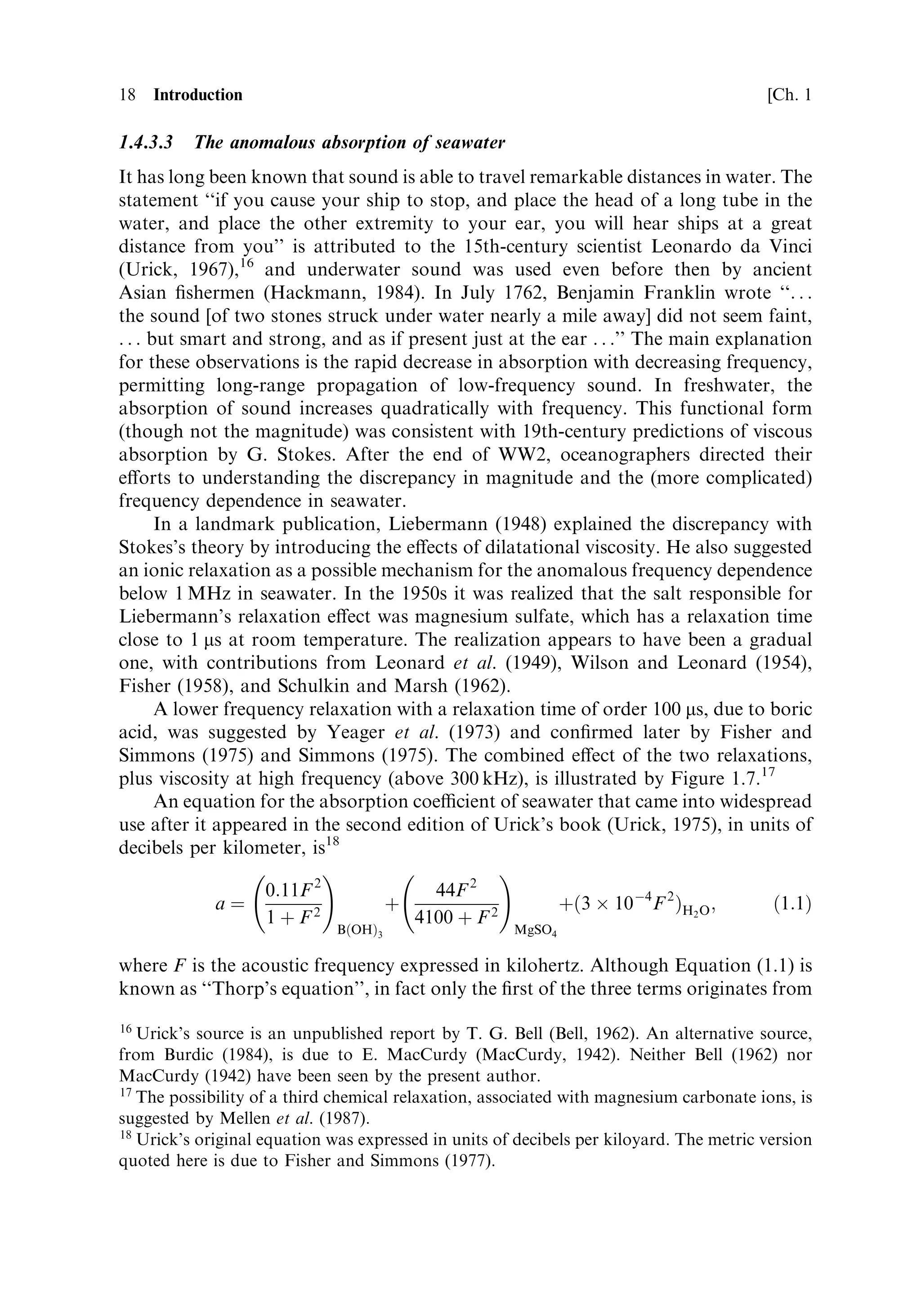 Principles of sonar performance modeling 2010 | PDF