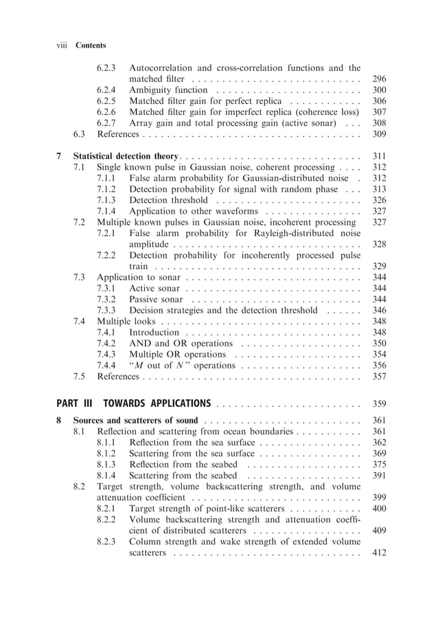 Principles of sonar performance modeling 2010 | PDF
