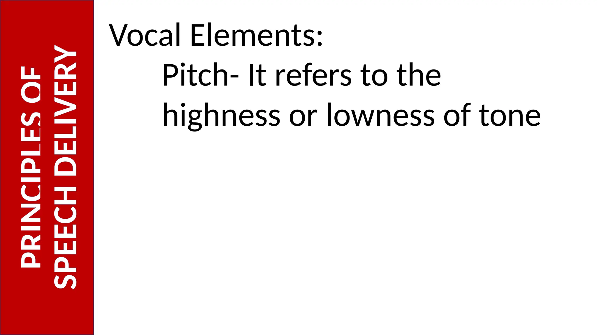 Principle of speech delivery ppt. Oral communication | PPTX