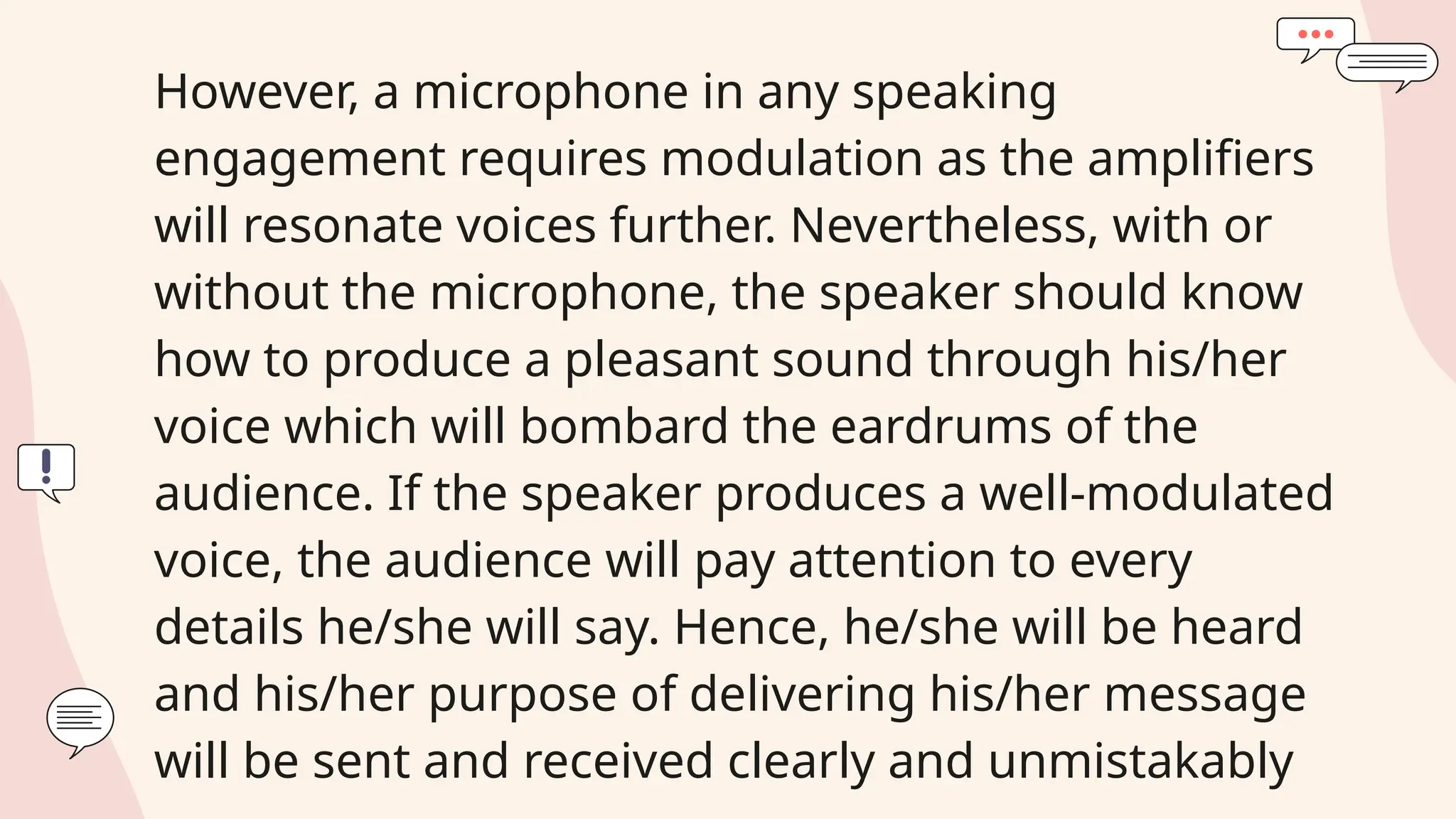 Oral Communication in Writing Principles of Speech Delivery | PPTX