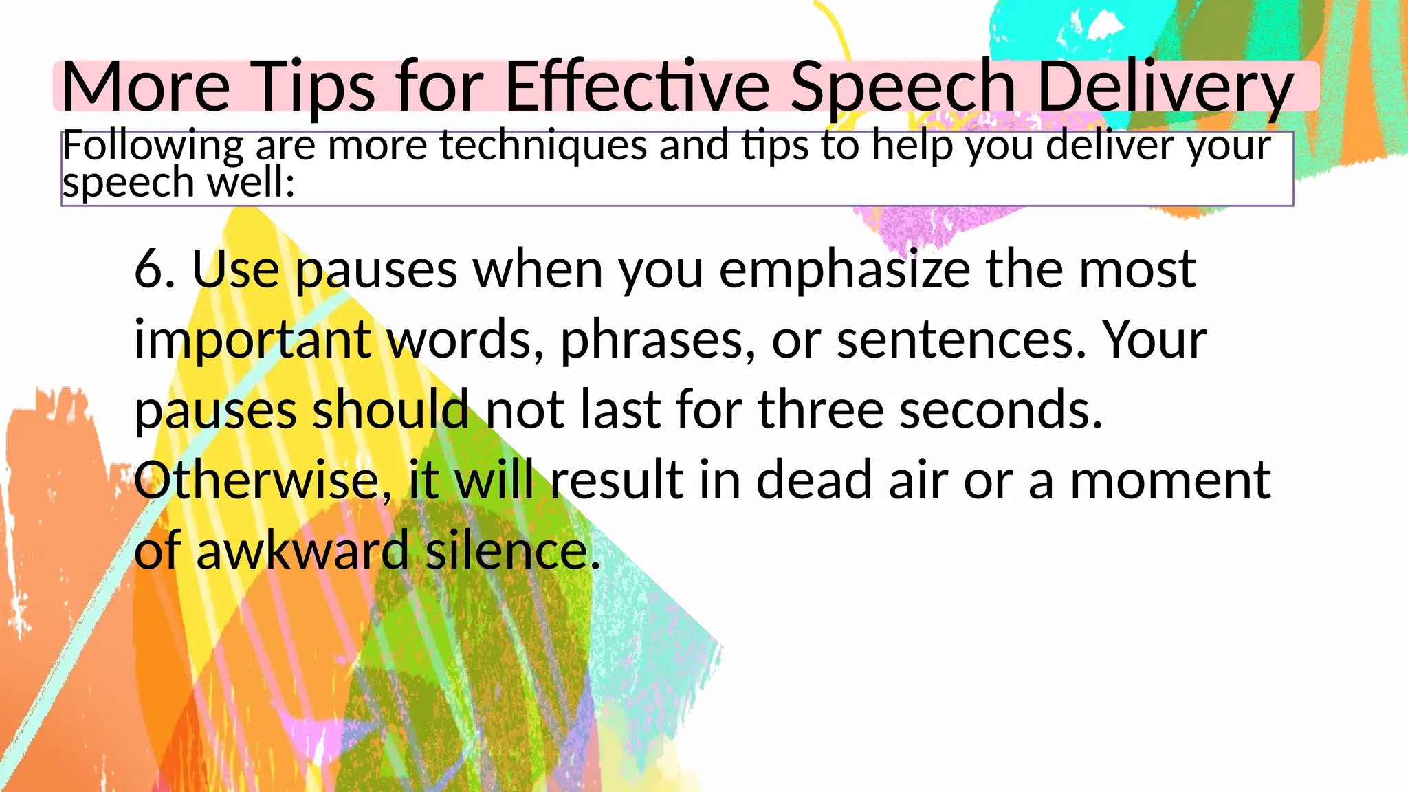 PRINCIPLES OF SPEECH DELIVERY.powerpointpptx | PPTX