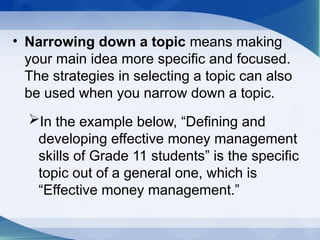 Principles of Speech Writing in Oral Communication in Context | PPTX