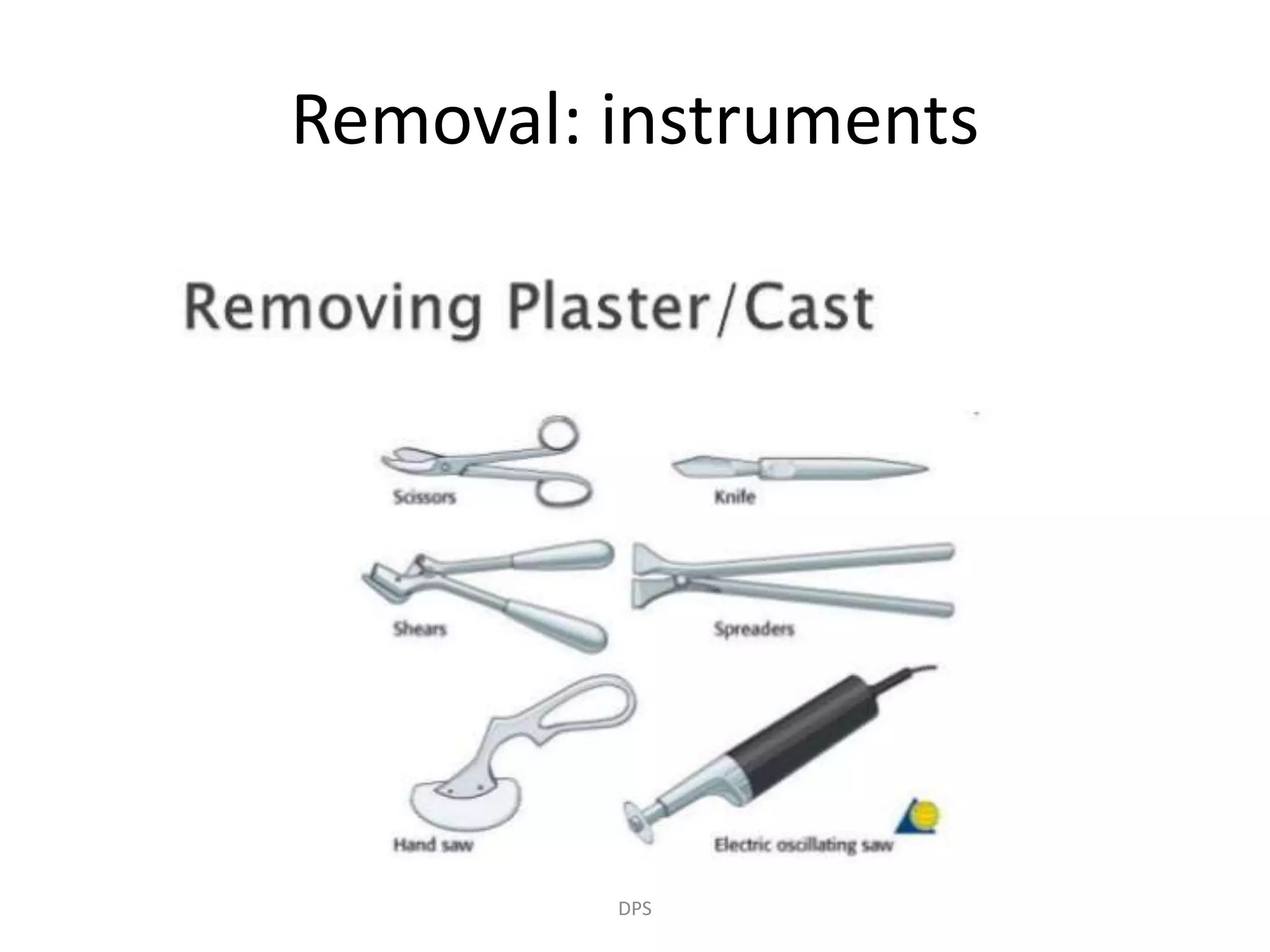 Principles of splints and casts in orthopaedics by Dr. D. P. Swami | PPTX