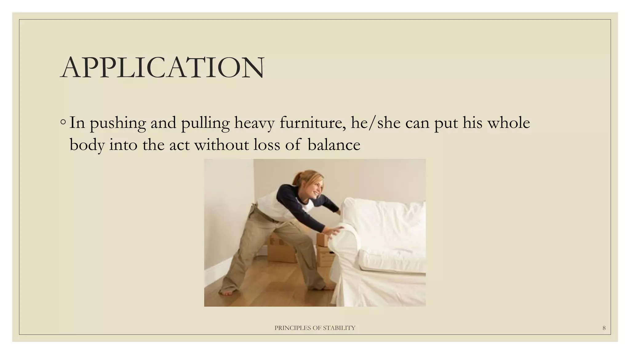 Principles of Stability | PPTX