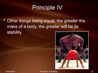 Principles of Stability, biomedical physics , stability, physical ...