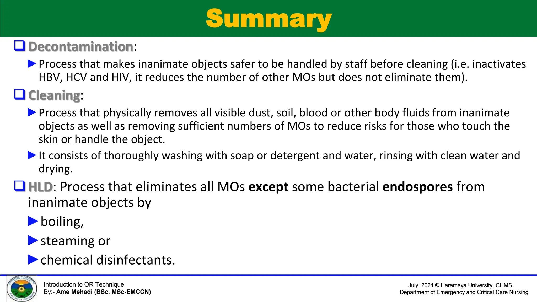 PRINCIPLES OF STERILE FIELD.pptx