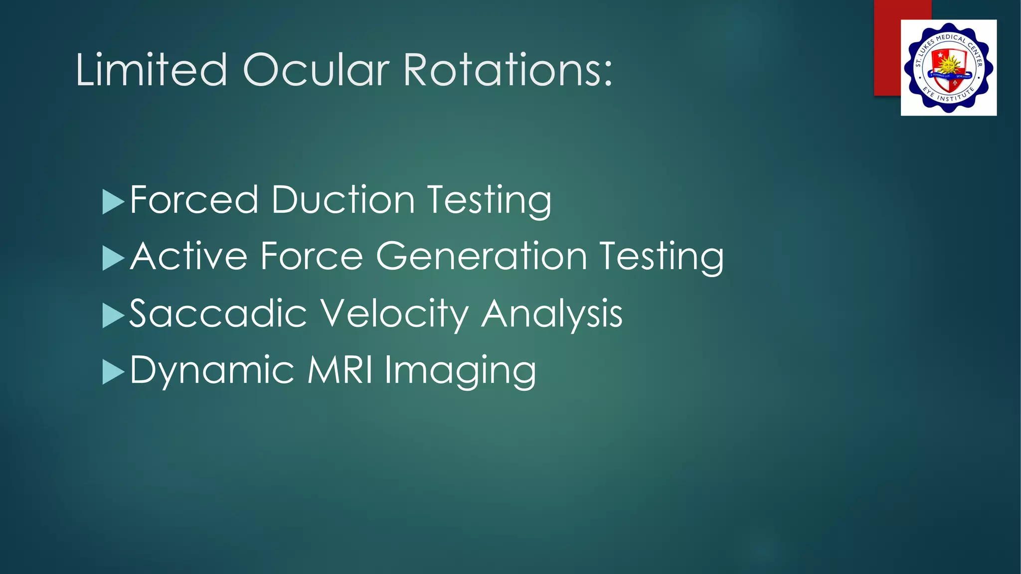 Principles of strabismus surgery part 2 of 3 | PDF