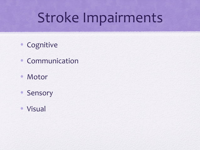 Principles of stroke rehab | PPT