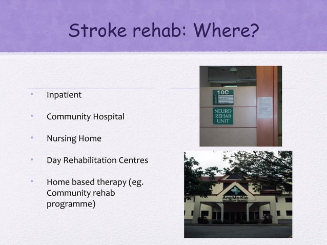 Principles of stroke rehab | PPT