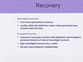 Principles of stroke rehab | PPT
