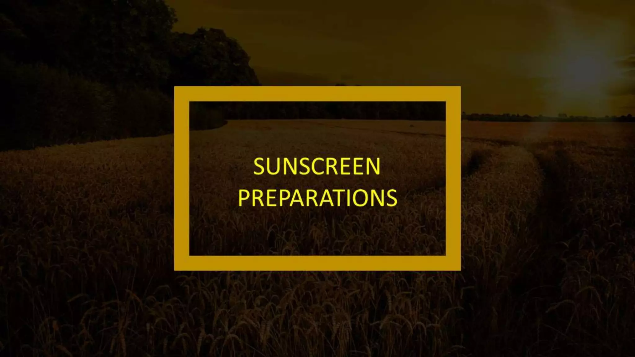 PRINCIPLES OF SUN PROTECTION - Classification and Formulations of ...