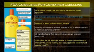 PRINCIPLES OF SUN PROTECTION - Classification and Formulations of ...