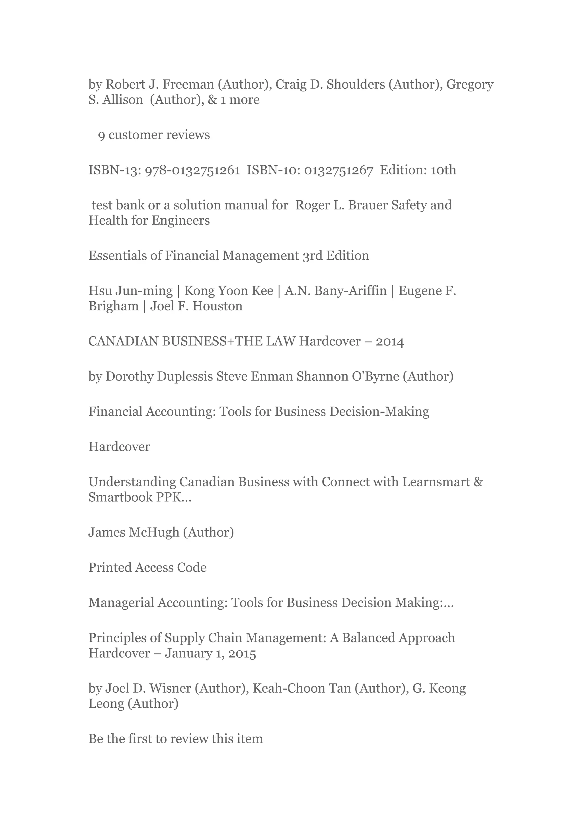 Principles of supply chain management a balanced approach 4 e wisner ...