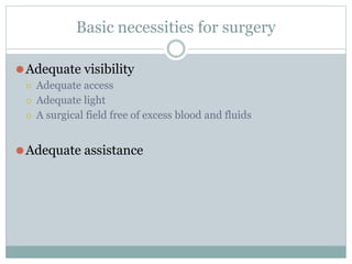 ORAL AND MAXILLOFACIAL principles of surgery.pptx