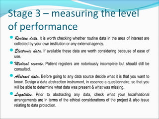 Principles of surgical audit | PPT | Healthcare Industry | Industries