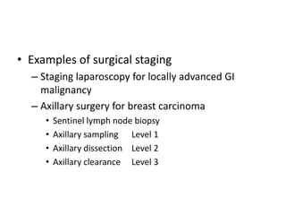 Principles of surgical oncology | PPTX