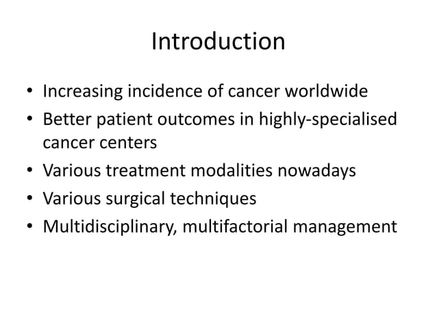 Principles of surgical oncology | PPTX | Cancer | Diseases and Conditions
