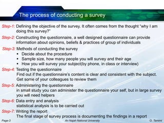 Principles of survey research | PPTX