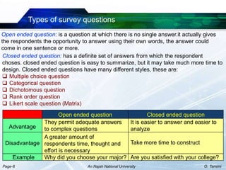 survey research | PPT