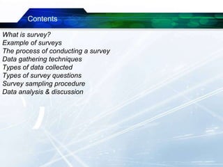survey research | PPT