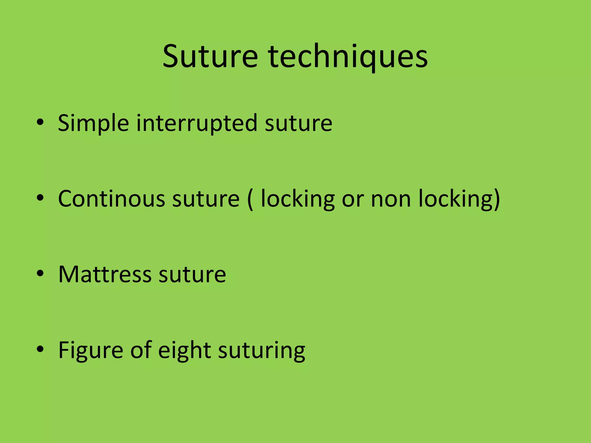 Principles of suture and flap design | PPTX