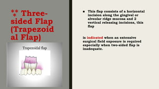 Principles of sutures and flap design ..pptx