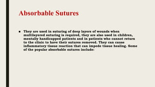 Principles of sutures and flap design ..pptx