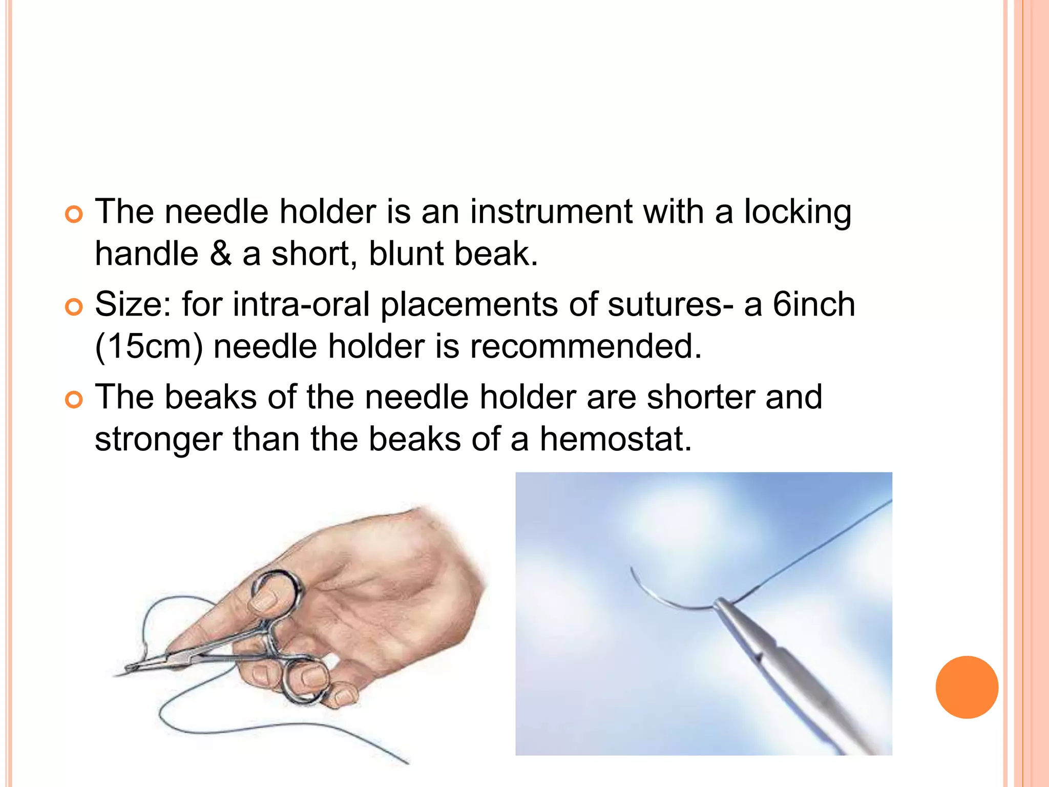 Principles of suturing in surgery | PPTX