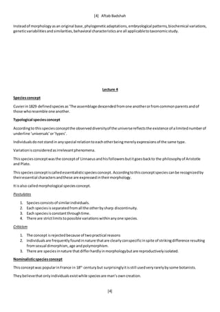 Principles of systematic zoology | DOCX