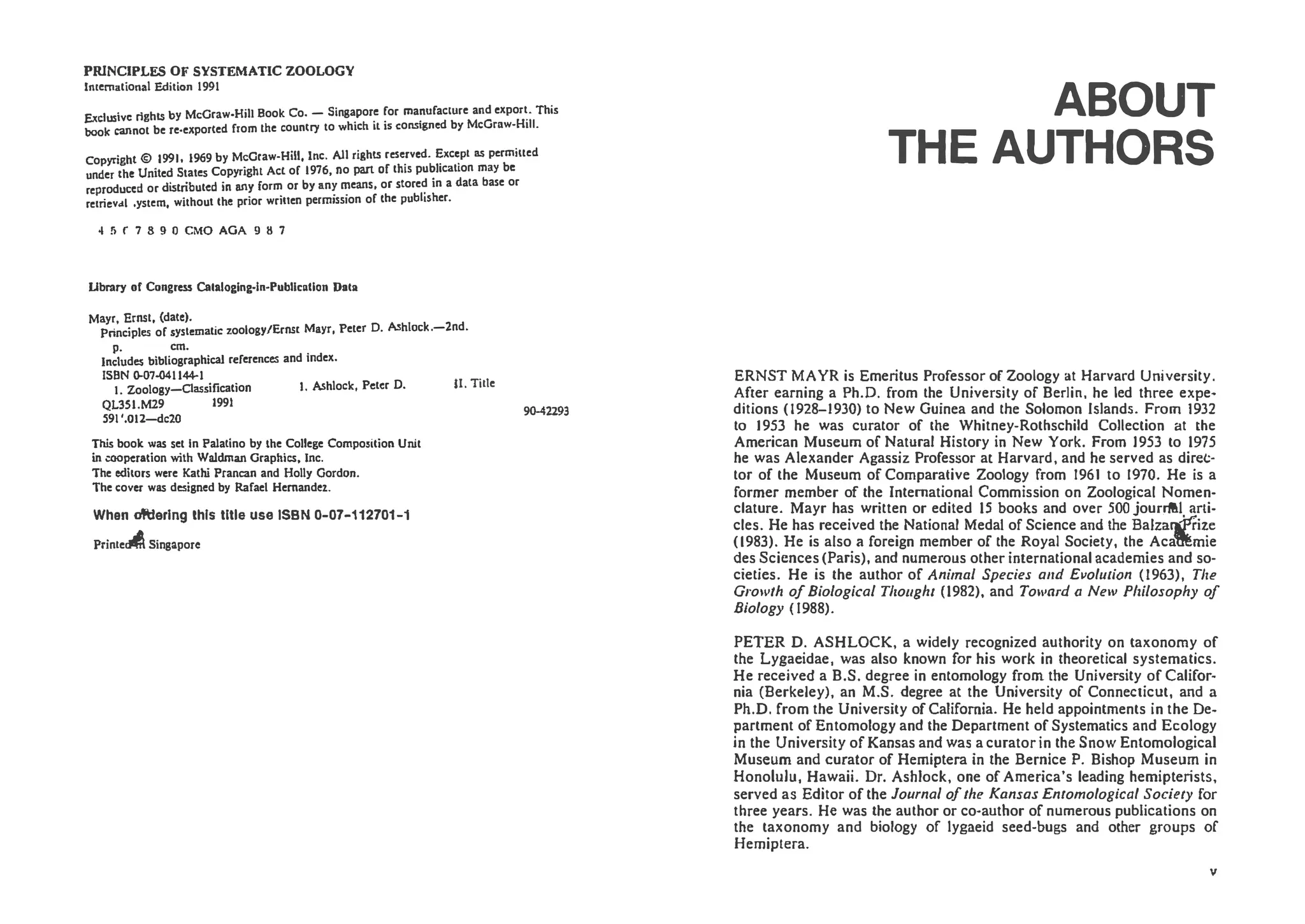 Evolution and PRINCIPLES Of Systematic Zoology | PDF