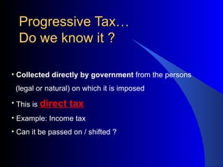 Principles of Taxation in Economics | PPT