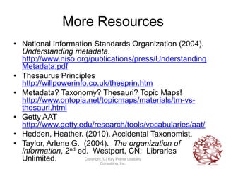 Principles of Taxonomies | PPTX