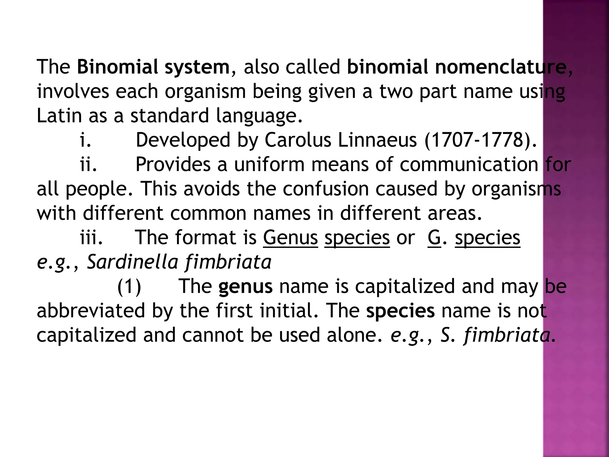 Principles of taxonomy | PPTX
