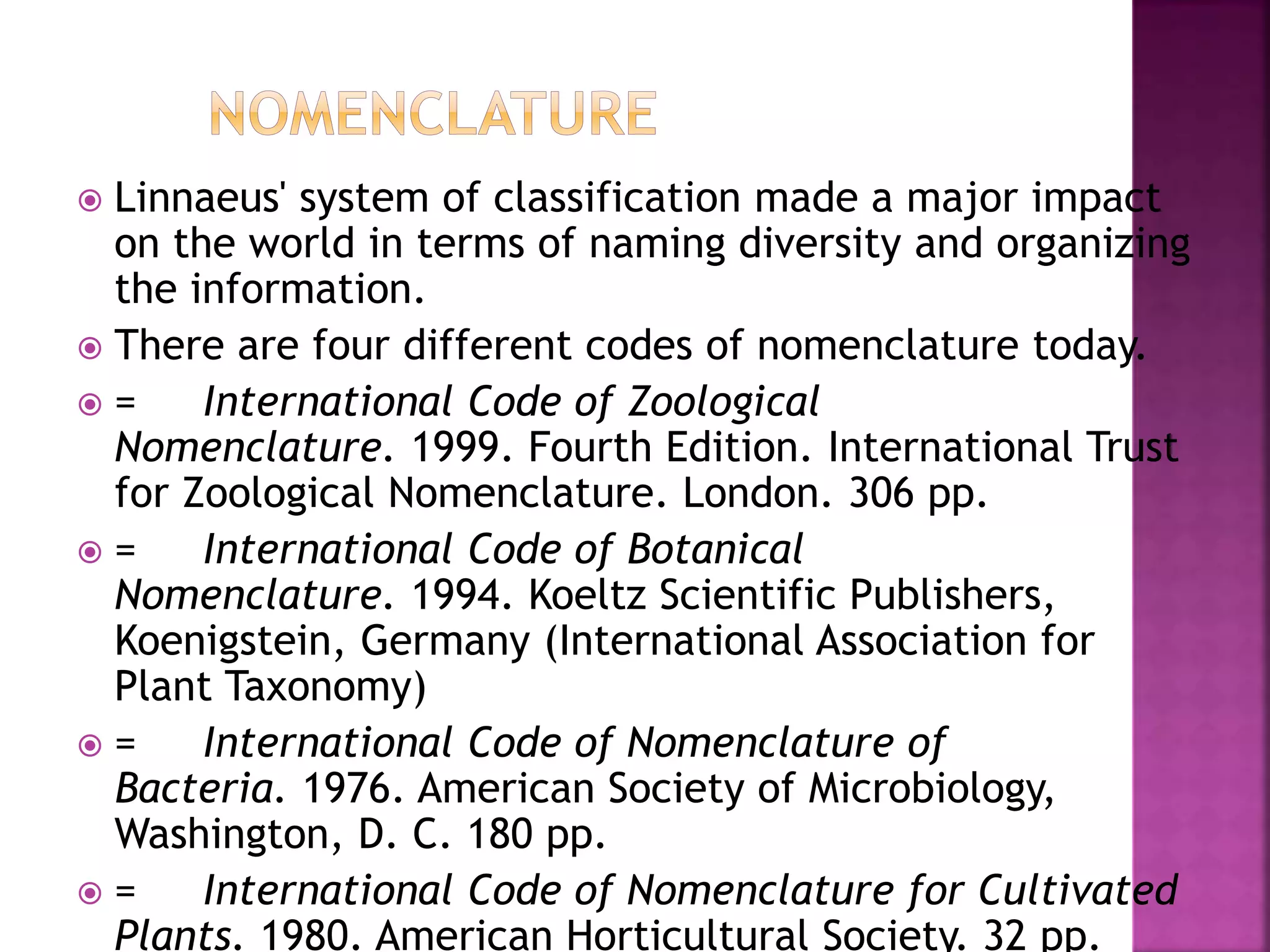 Principles of taxonomy | PPTX