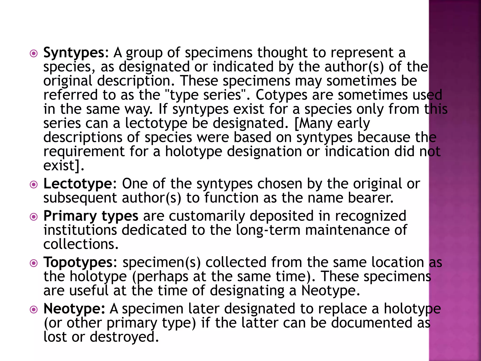Principles of taxonomy | PPTX