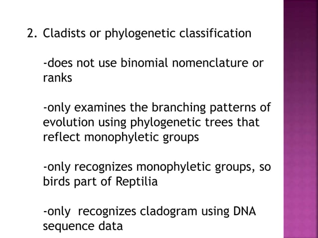 Principles of taxonomy | PPTX | Biological Sciences | Science
