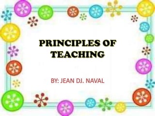 Principles of teaching | PPT