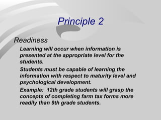 Principles of teaching | PPT