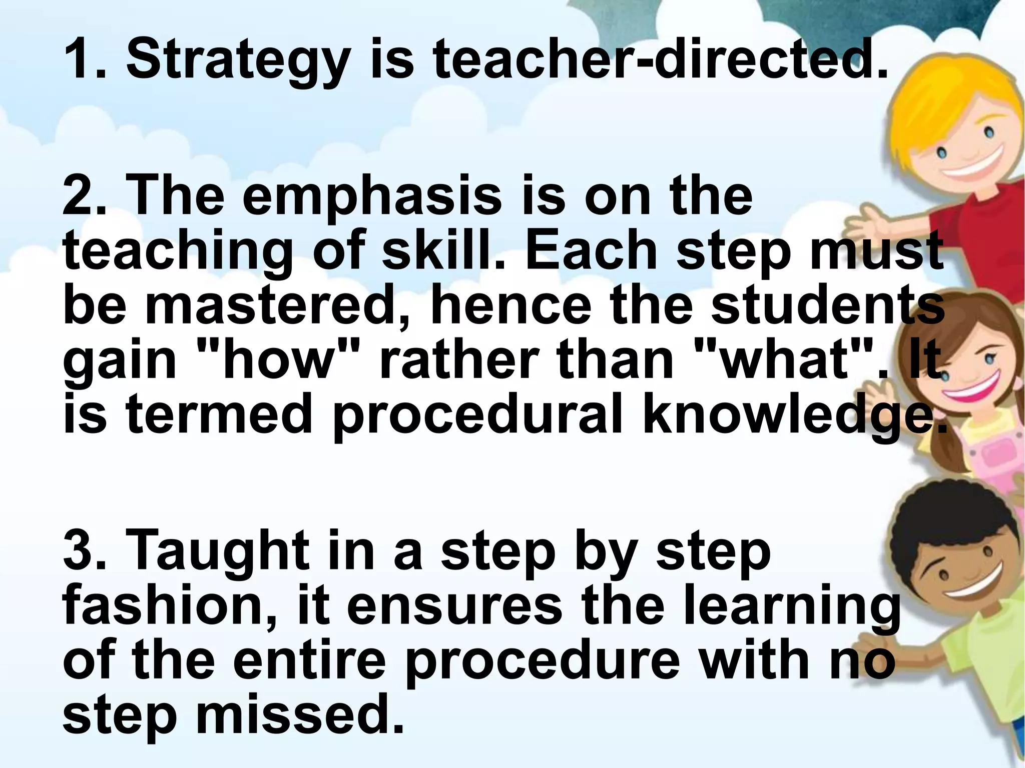 Direct Instructional Method/ Lecture Method | PPTX