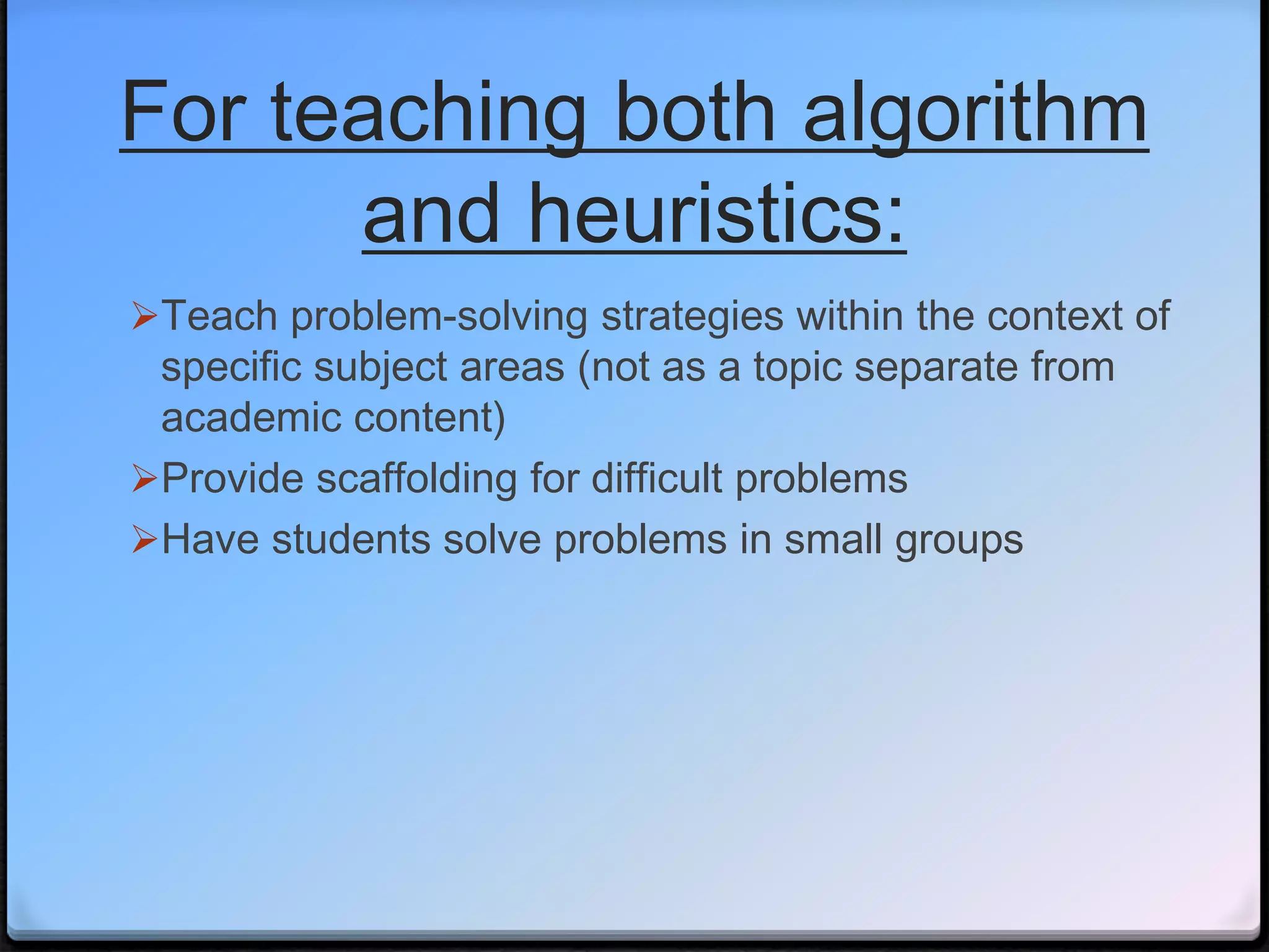 Principles of teaching.structure of subject matter content.2015